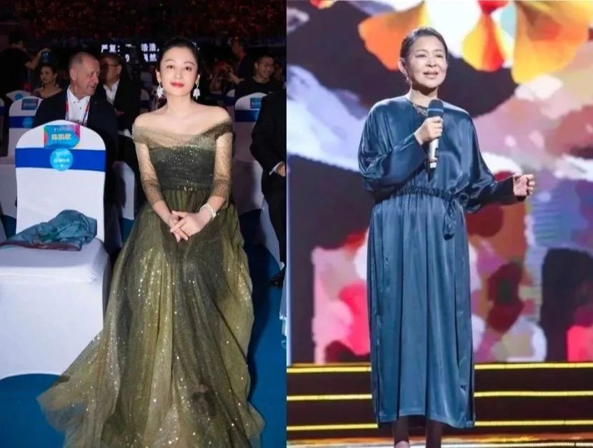 63-year-old Ni Ping and 54-year-old Chen Hong wear skirts together ...