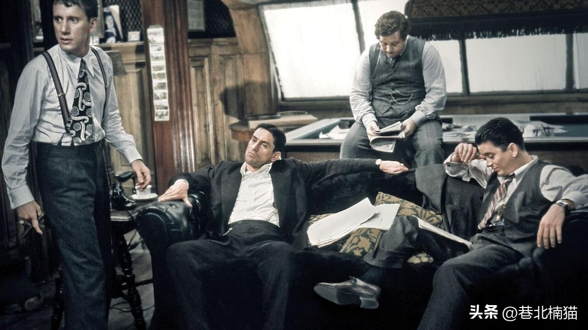 How does the movie "Once Upon a Time in America" tell the story through ...