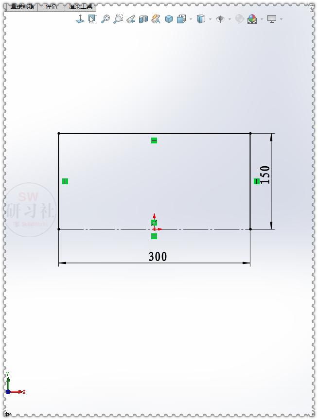 Create a sheet metal box with the SolidWorks cutout command and finally ...