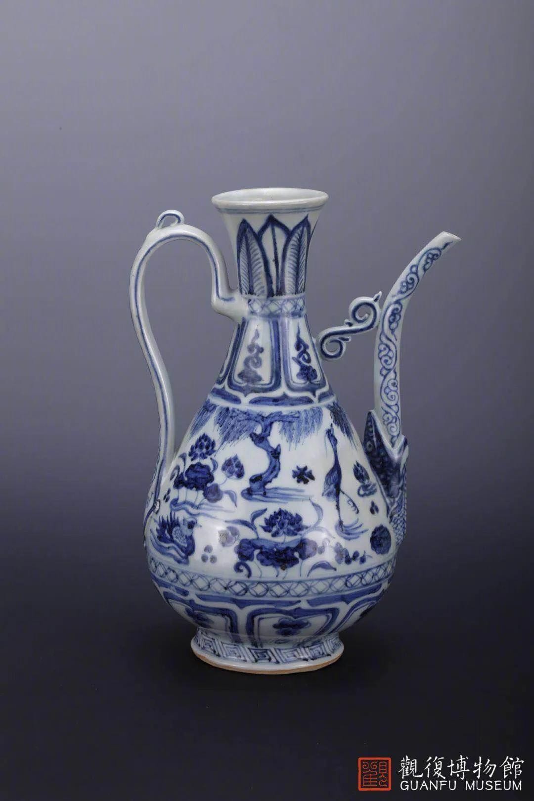 The classic scene of Yuan blue and white: "Man Chi Jiao" - iNEWS