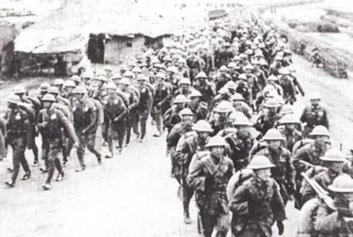 How tragic was the Battle of Songhu?The 60,000 Guijun elites walked to ...