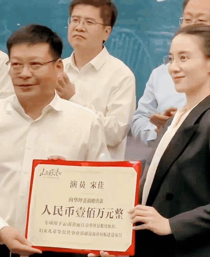 Song Jia's million-dollar donation sparked controversy! Why was Huaping ...