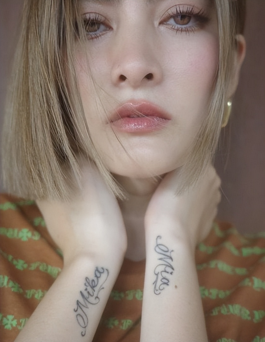 Tattoo Controversy—Thai star Margie got twin tattoos on her arm - iNEWS
