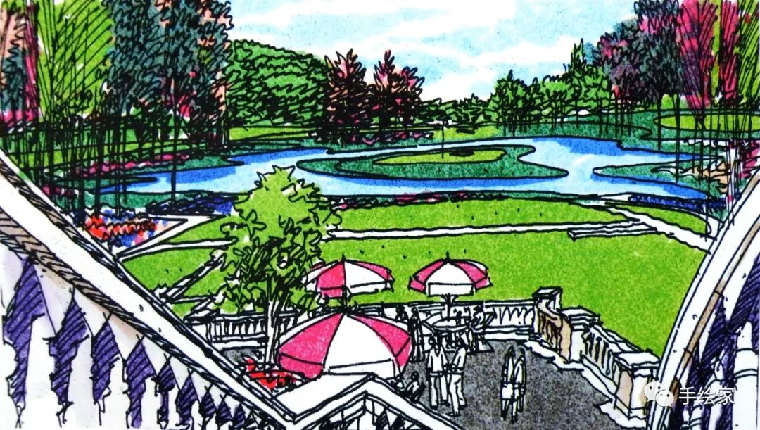 This is what hand-painted landscape design should look like - iNEWS