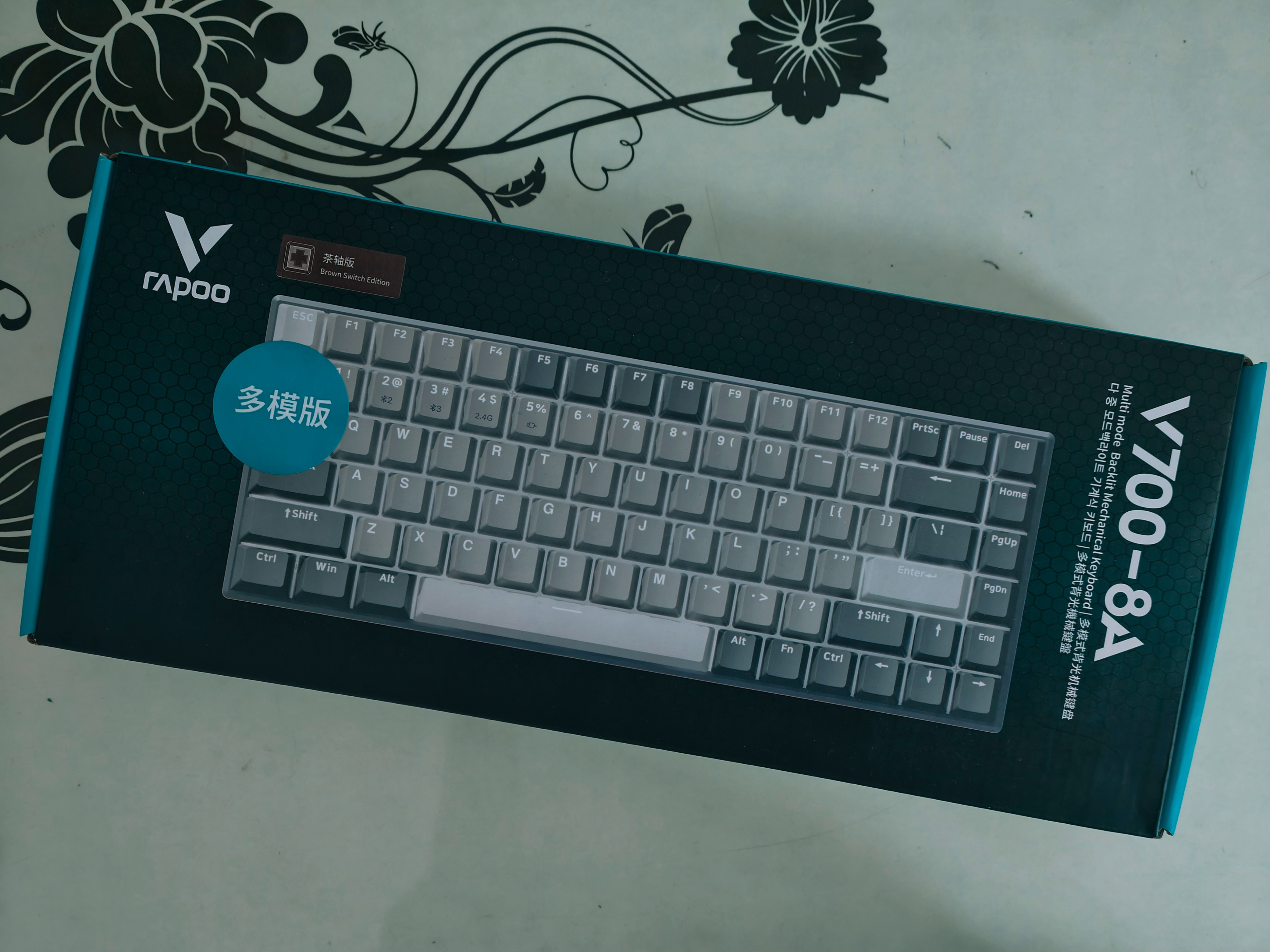 With the arrival of the school season, Rapoo V700-8A multi-model allows ...