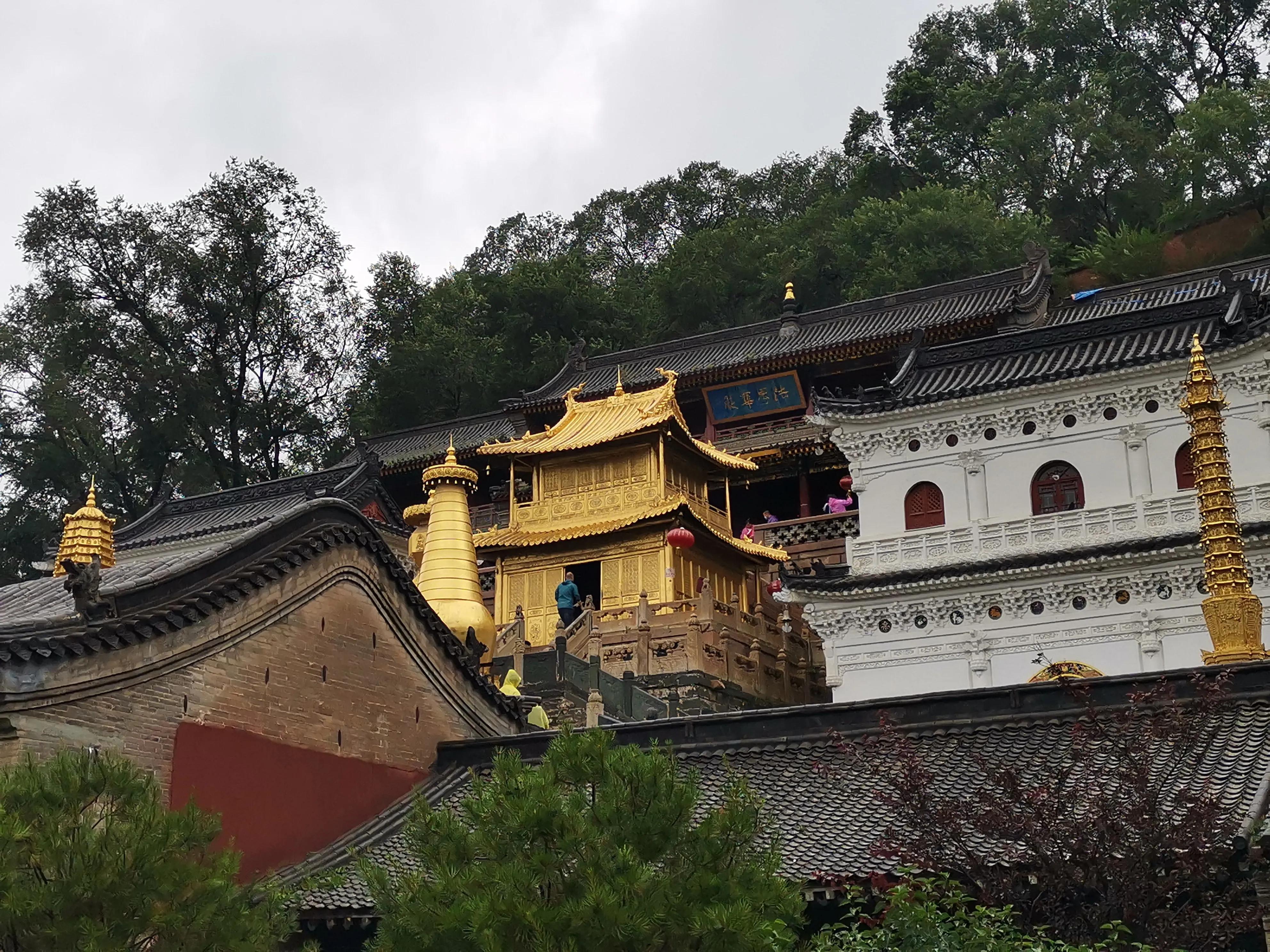 Xiantong Temple, Wutai Mountain, Xinzhou, Shanxi Province, has a ...