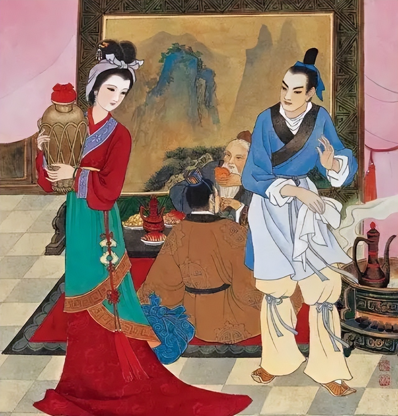 Sima Xiangru wrote a 13-word letter to his wife. After Zhuo Wenjun ...