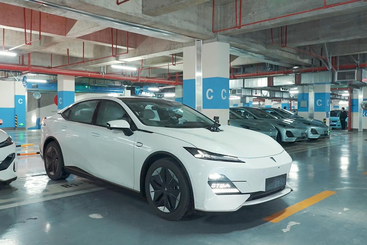 The delivery of Changan Deep Blue multi-point blossom SL03515 pure ...