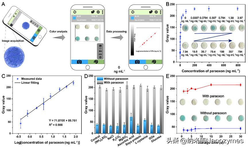 Intelligent machine-assisted biological enzyme-nanozyme-chromogenic ...