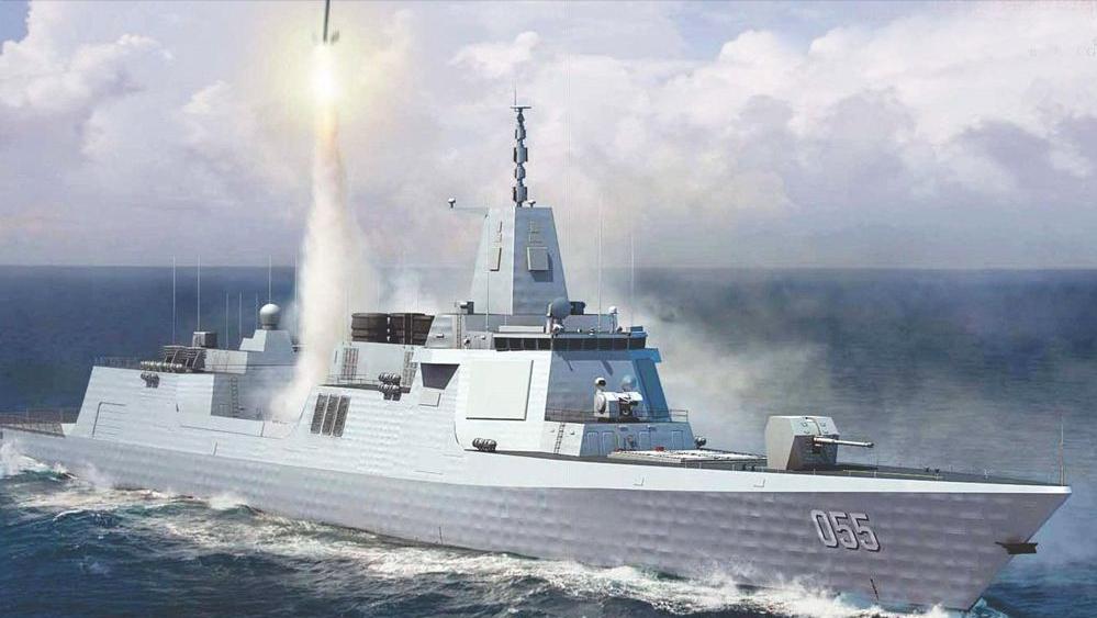Russia is about to build six 8,000-ton "Russian version 055" guided ...