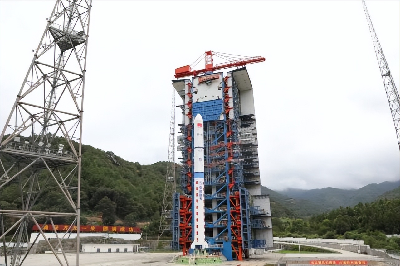 Xichang Satellite Launch Center lights up "big red screen" again!14th ...