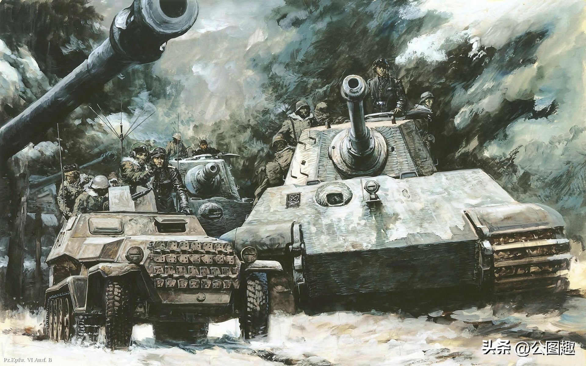 Why were German tanks painted gray while Soviet tanks were painted ...