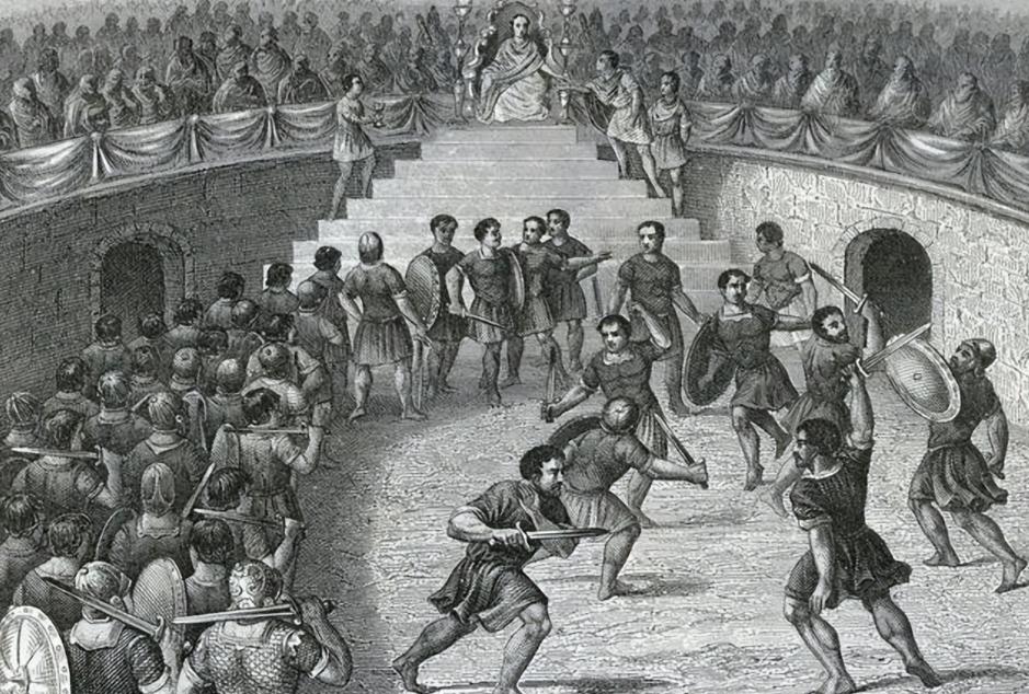 What are the characteristics of Roman sports under the influence of ...