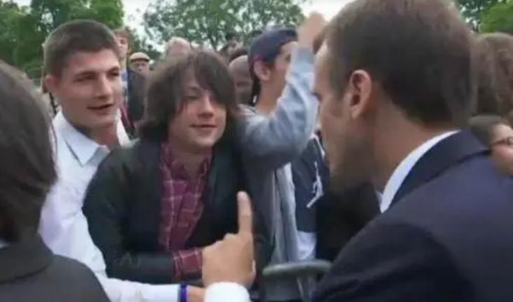 French President Emmanuel Macron apologizes to teenager: Please don't ...