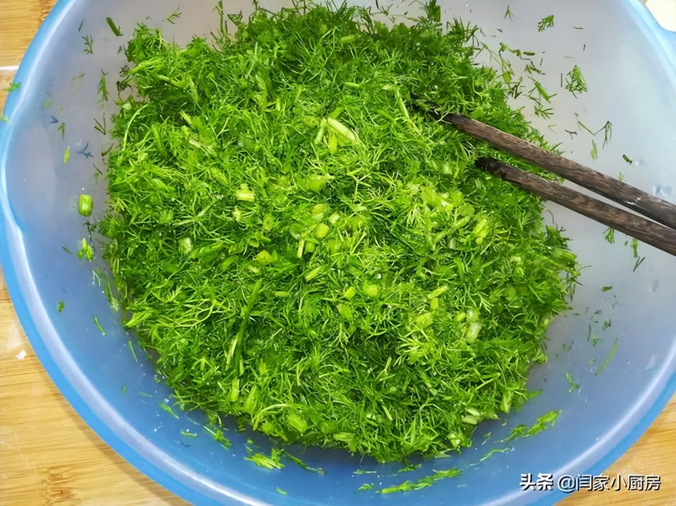 The 3 yuan fennel sprouts are easy to prepare without frying or stewing ...