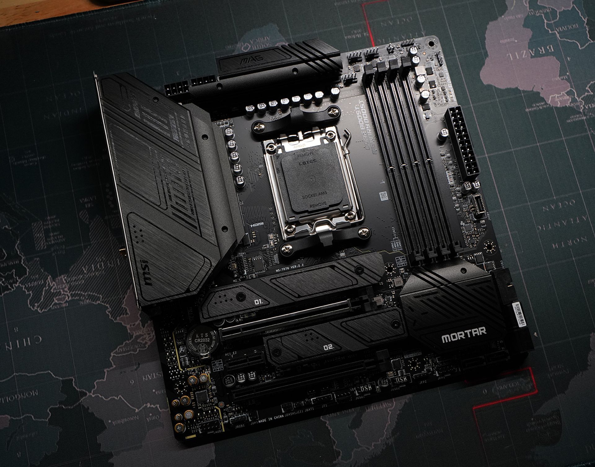 Drive the flagship R9 7950X stress-free MSI MAG B650M MORTAR WIFI ...