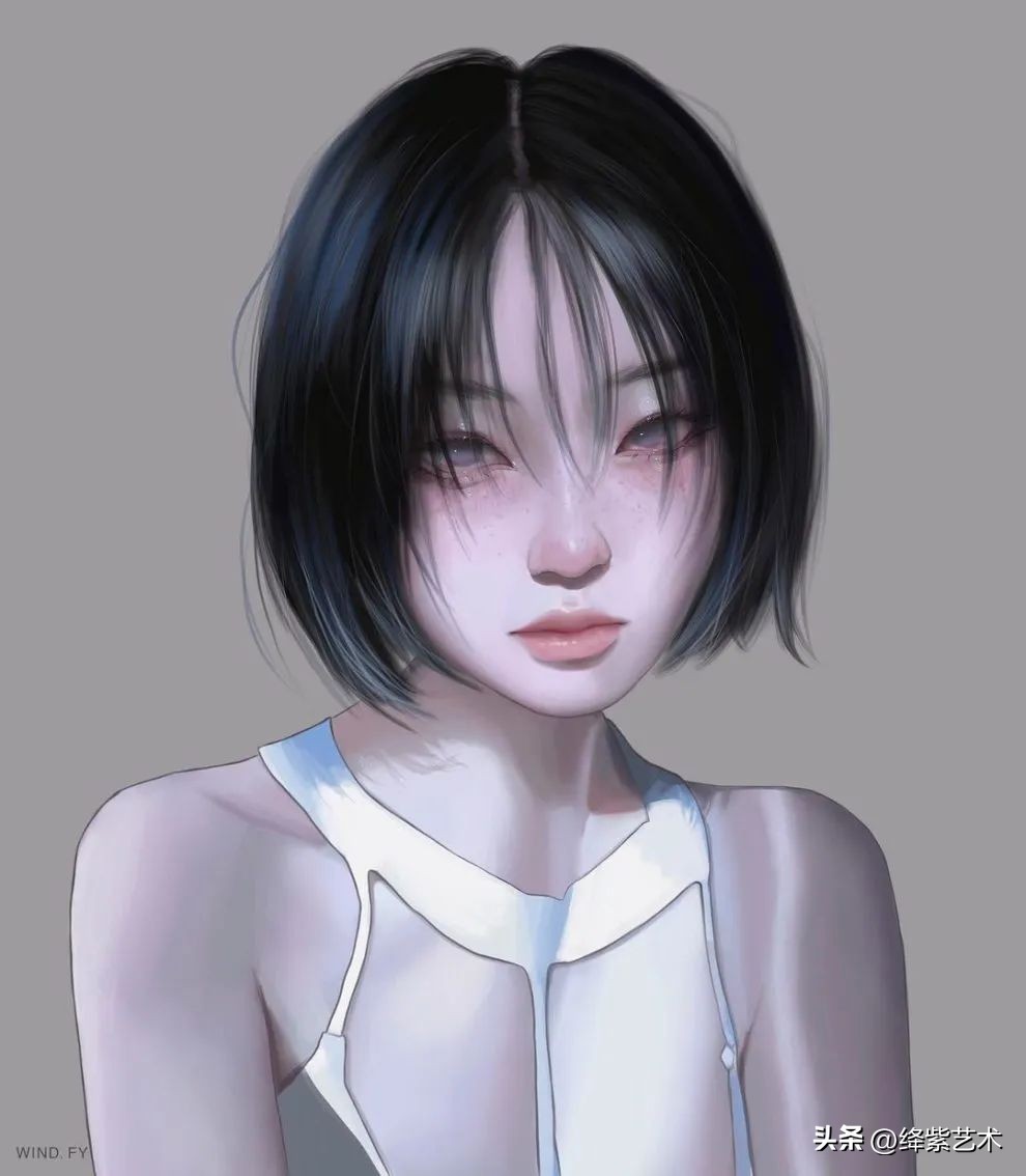 Avatar-level illustrations, these cool and beautiful girls make people ...