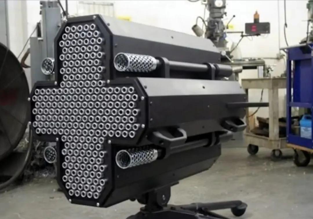 The fastest firing weapon in the world, 45,000 rounds per minute ...