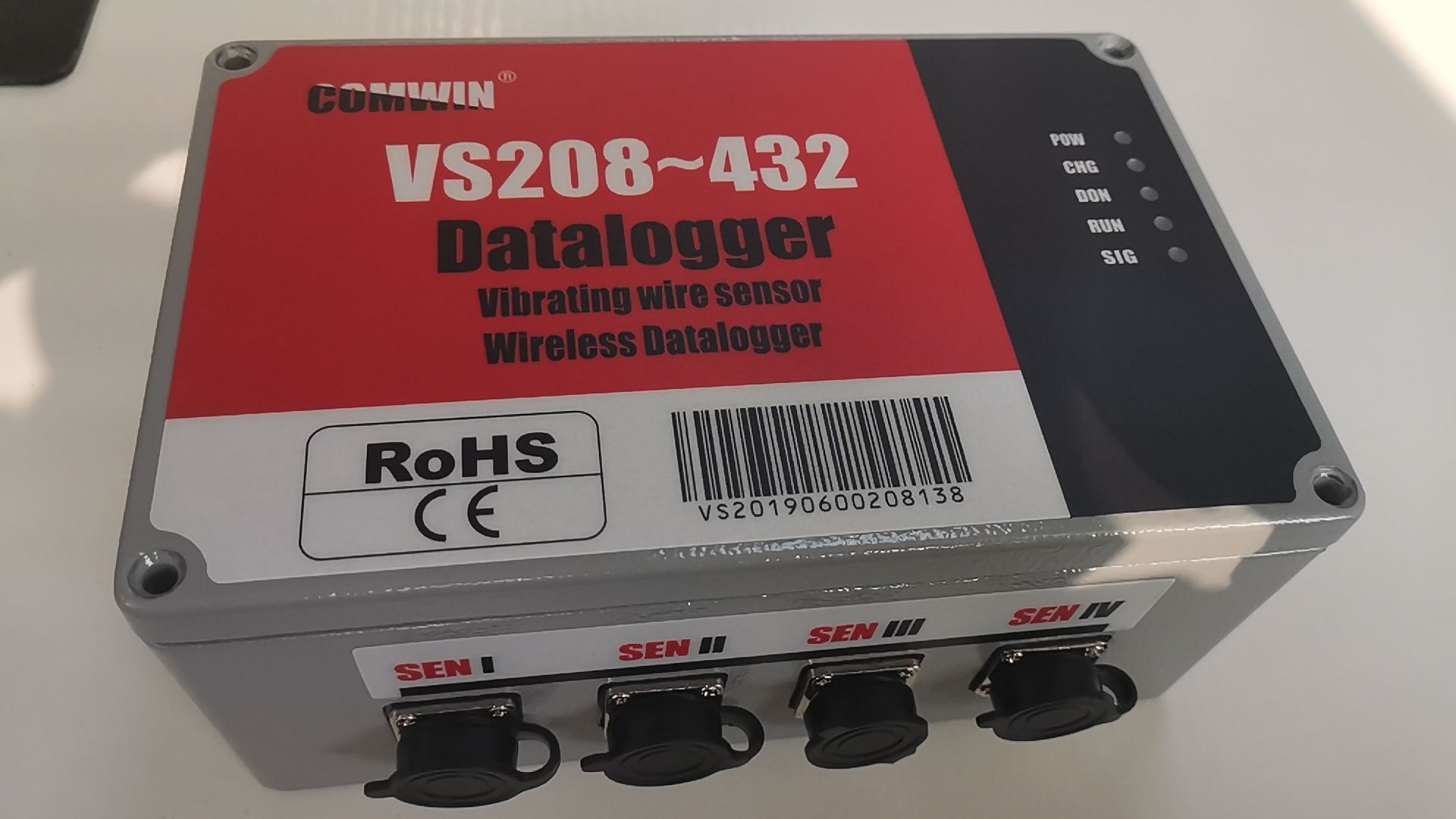 Multi-channel vibrating wire sensor wireless acquisition instrument ...