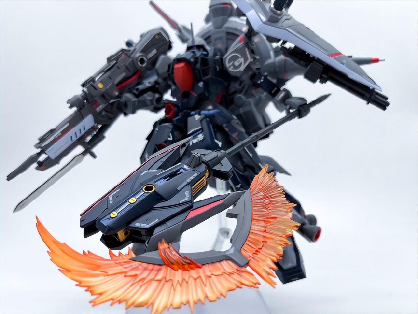 Equipped with Shenyi Gundam backpack, Tiandi ghost Zaku 3 model - iMedia