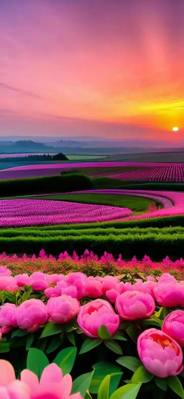 The most beautiful sea of flowers - iNEWS