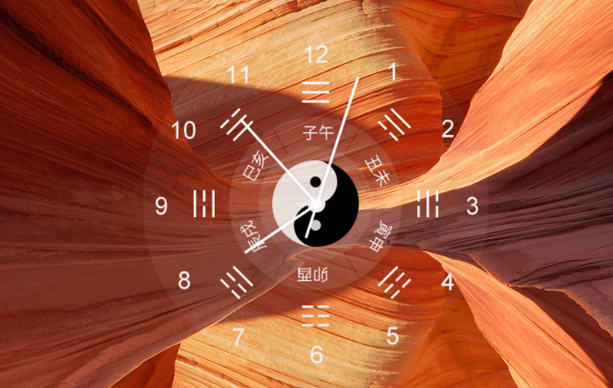 Dynamic desktop clock lets time dance on the desktop to discover the ...