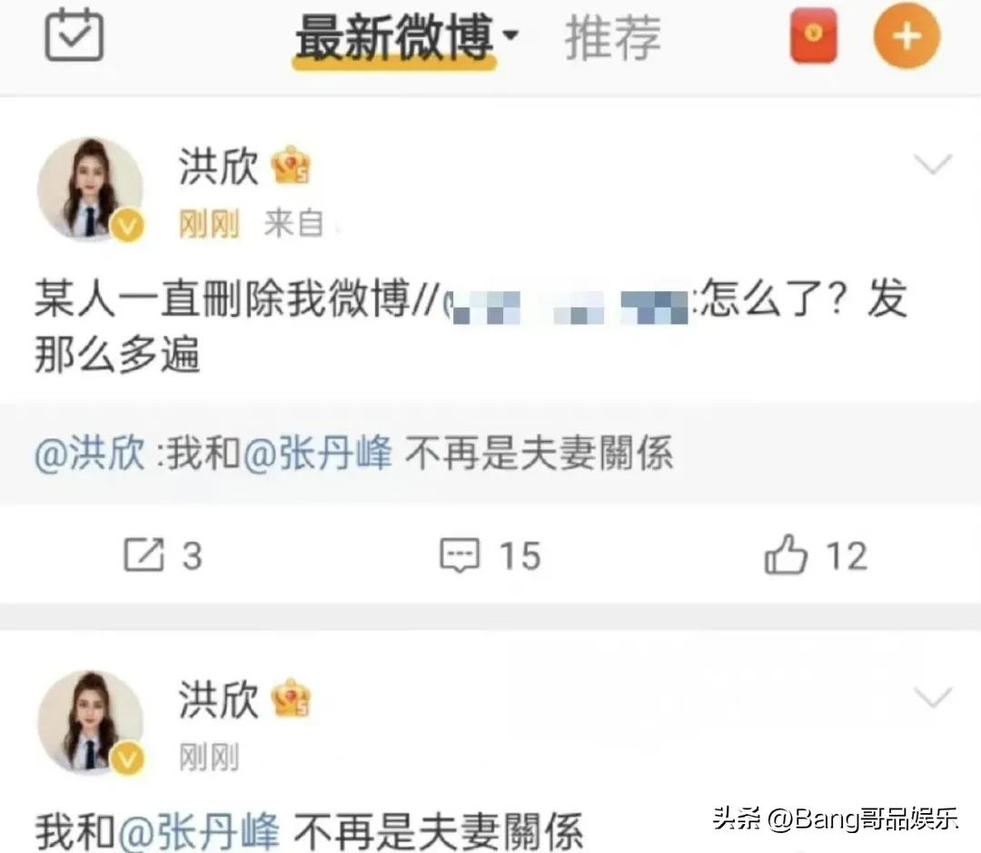 Hong Xin and Zhang Danfeng officially announced their divorce, and Bi Ying responded, "Why are ...