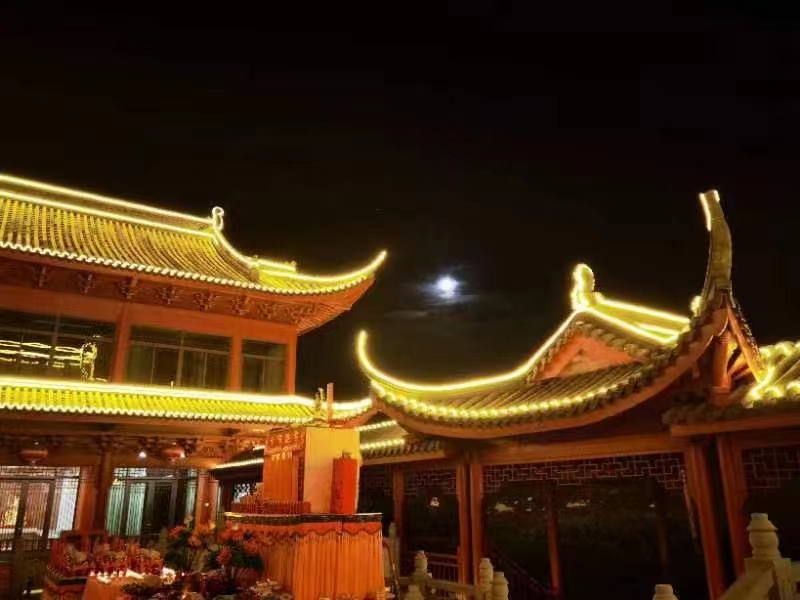 Seven Wonders: Mid-Autumn Moon Inscription Photo (Bamboo Pavilion) - iNEWS