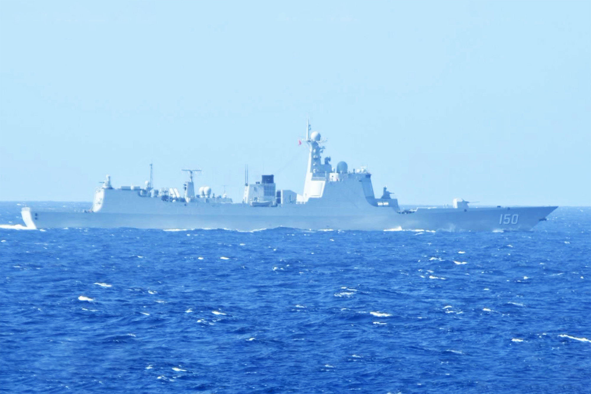 052C feinted a shot, 055 drove the battle patrol North Pacific, and the ...