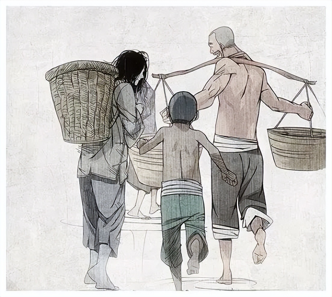 Characters under one person: The real temporary worker in North China ...