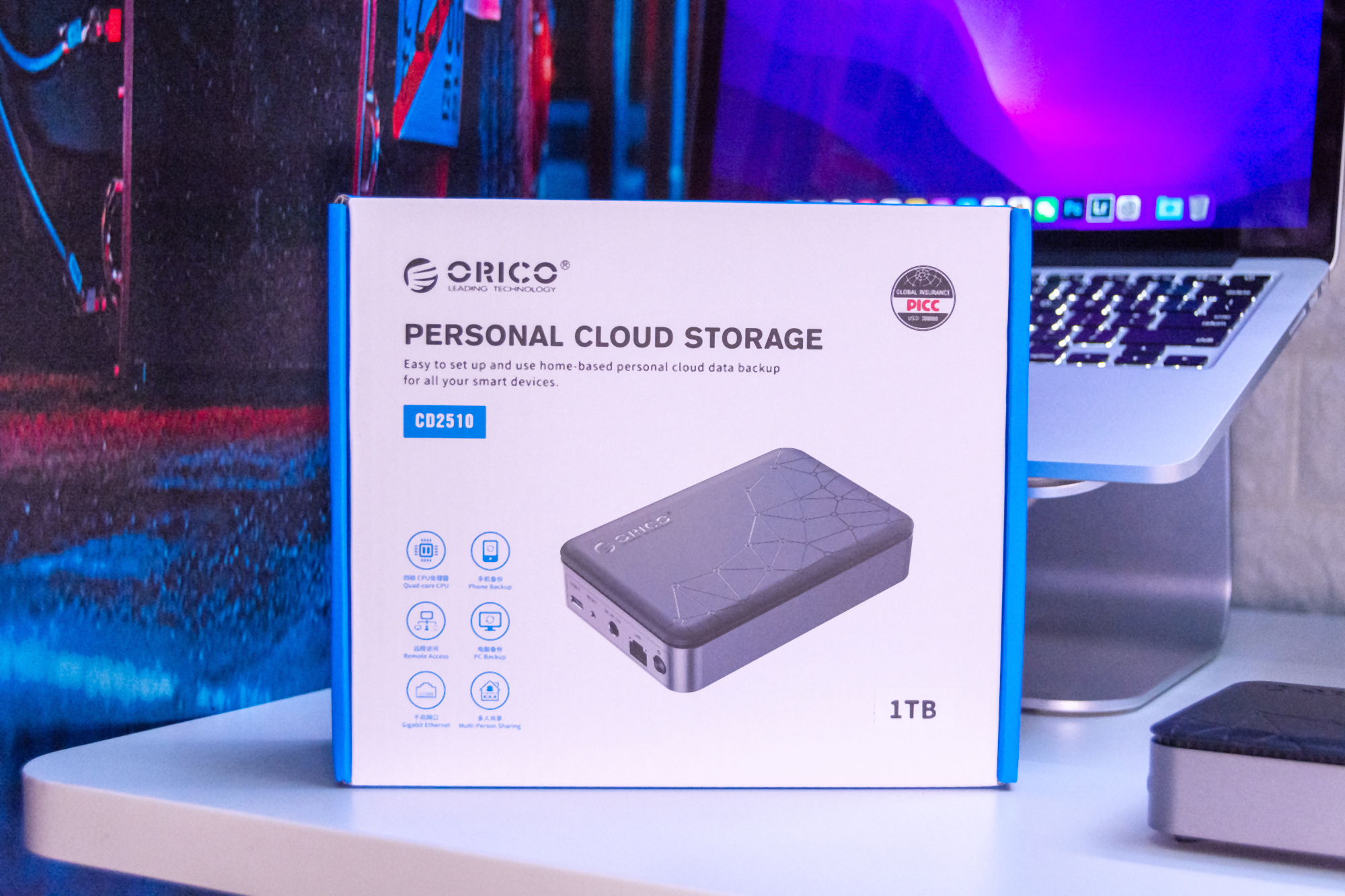 How convenient is it to build NAS private cloud storage? Only one ORICO ...