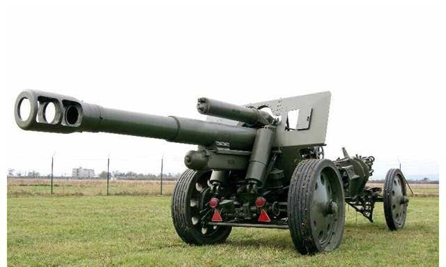 The modified 150mm howitzer has become a 152mm caliber howitzer. - iNEWS