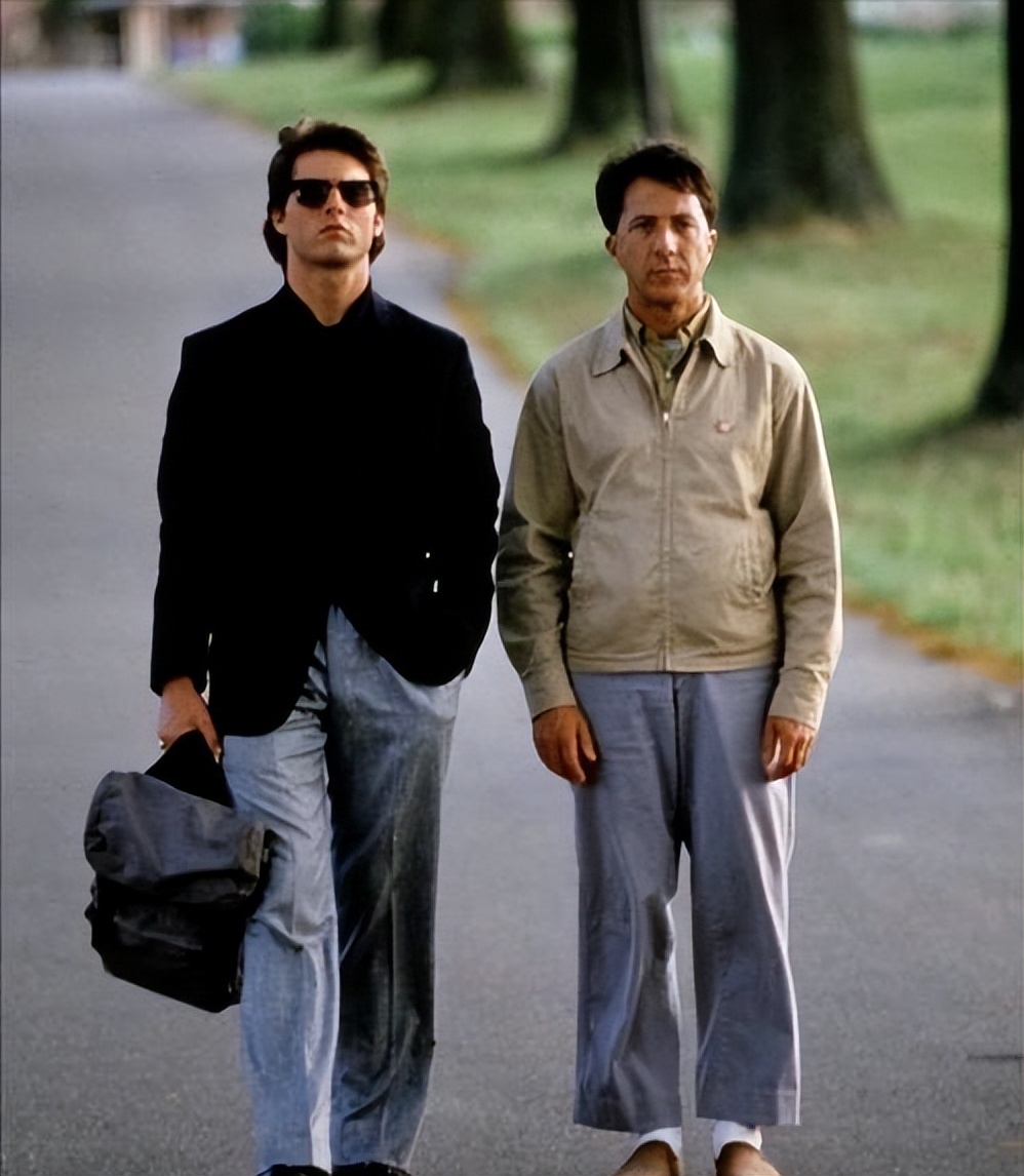 The movie "Rain Man": the story of Charlie and Raymond, expressing the ...