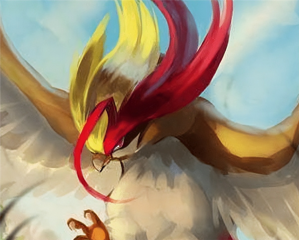 "Pokémon" Mega is bigger than the bird, attacking without defense, why ...