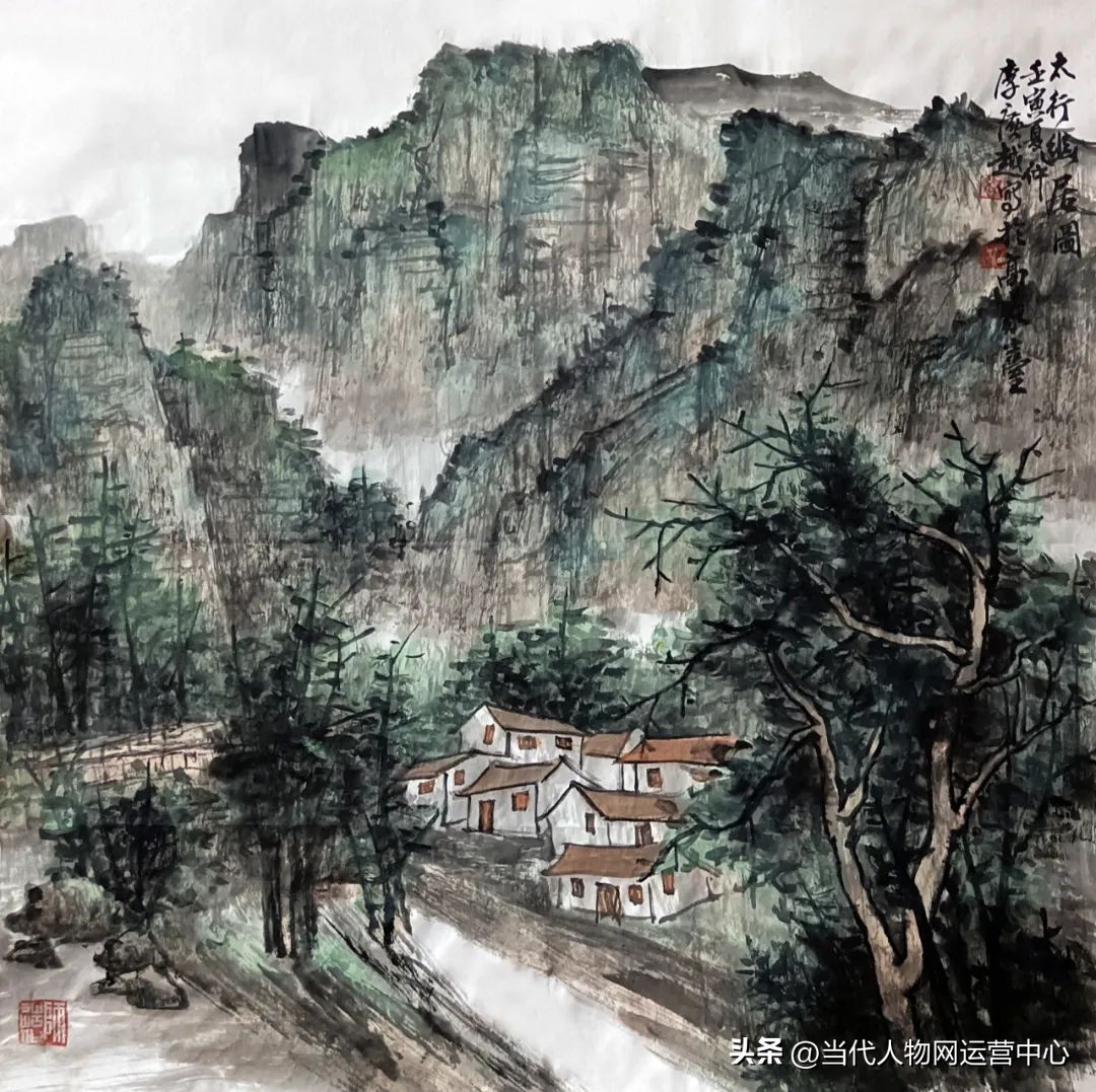 Famous calligraphy and painting artist: Appreciation of Li Guangyue's ...