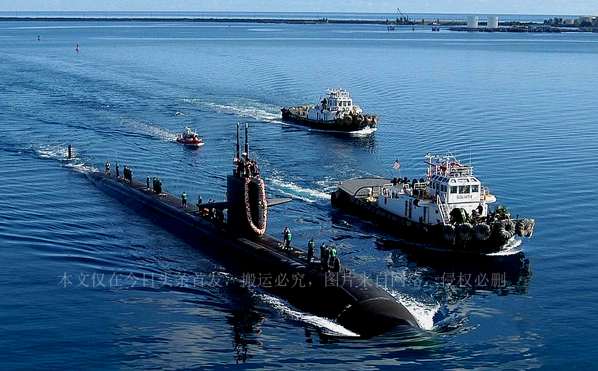 The U.S. nuclear submarine patrolled the Asia-Pacific region and ...