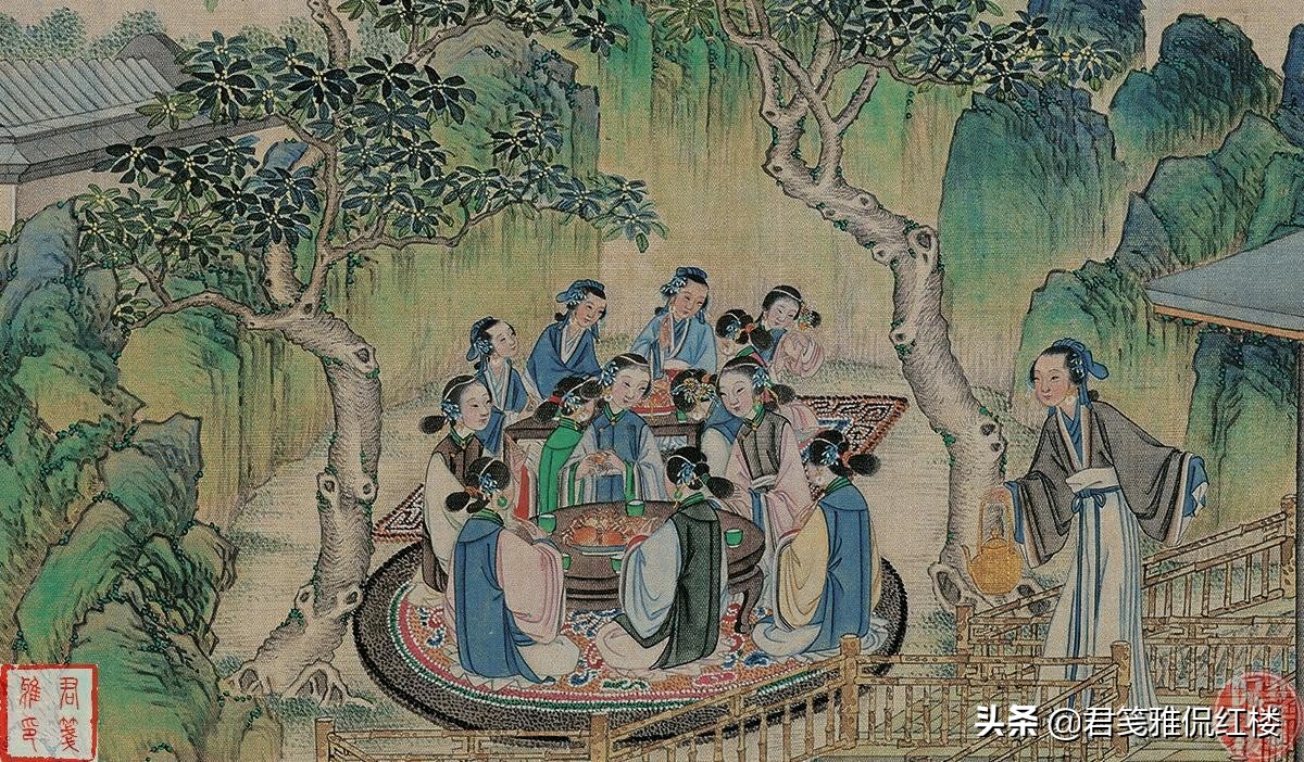 What kind of middle class is the Jia family?Mother Jia told Aunt Xue ...