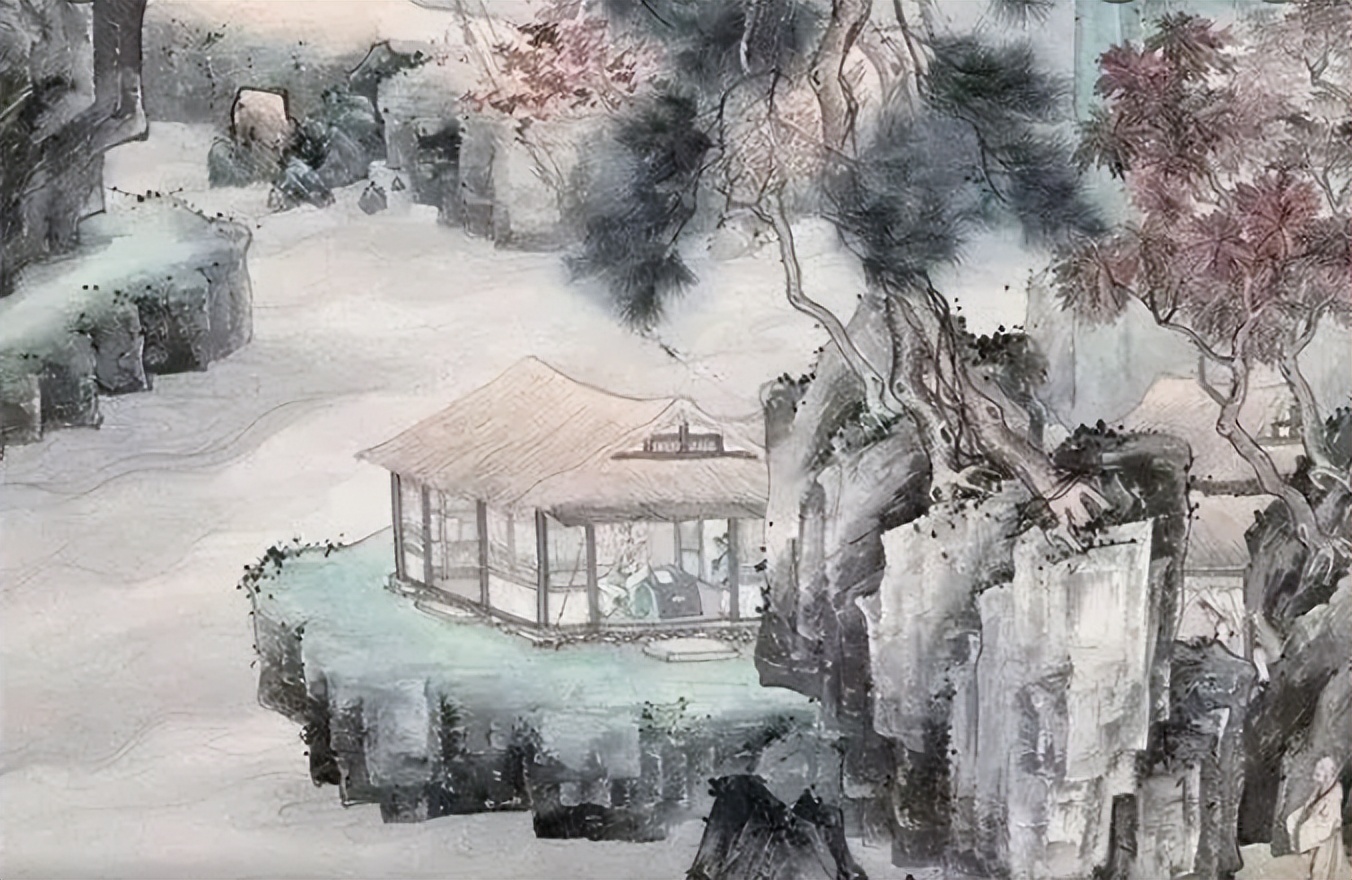 Wang Wei 21. Settling in Zhongnan Mountain - iMedia
