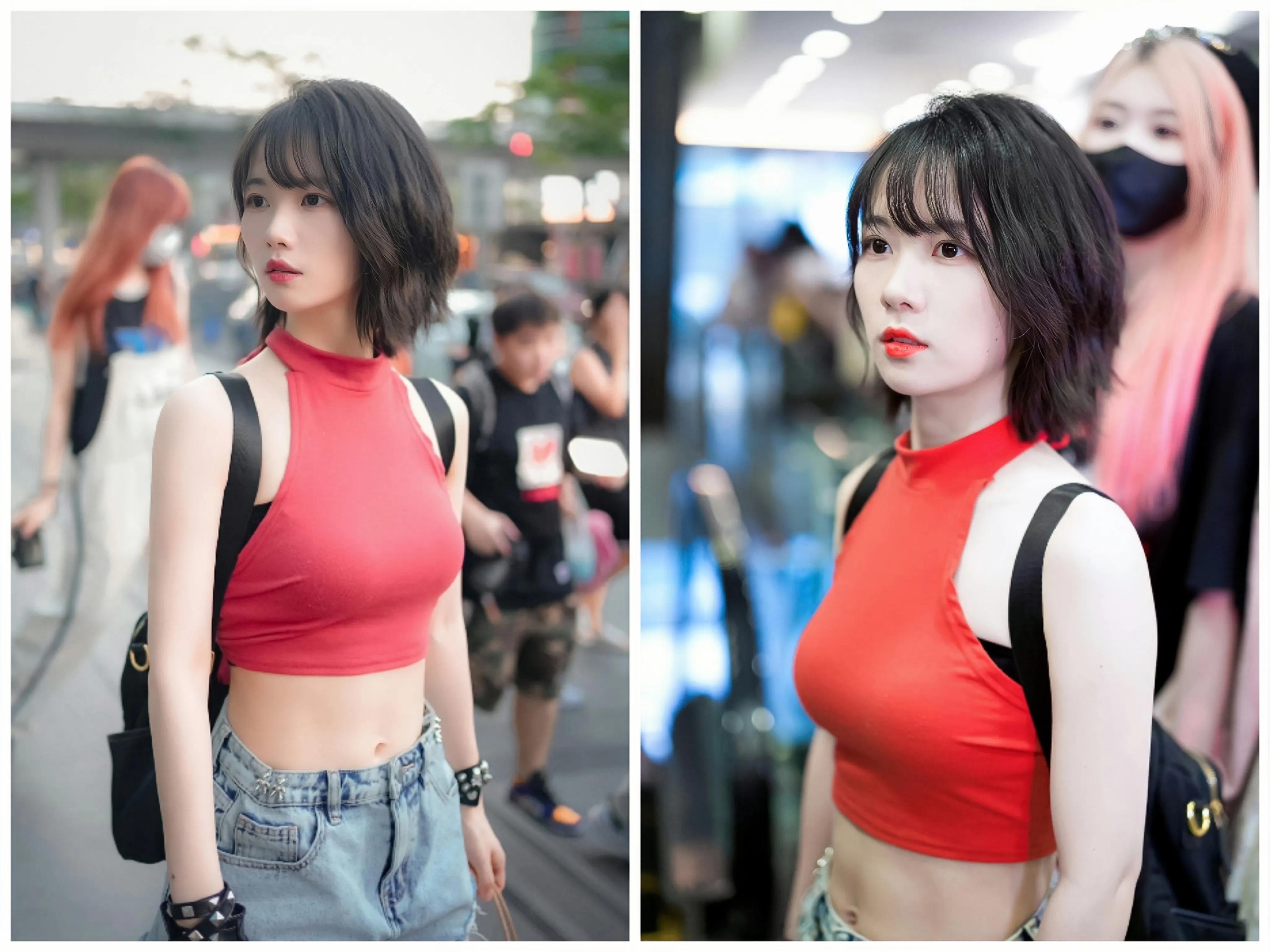 The cute and sexy Long Yirui let the older generation of netizens see the beauty of life! - iNEWS