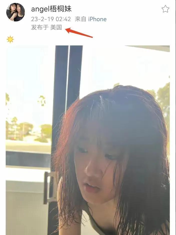 Wutong sister followed her stepmother Lin Ruoya to live in the United ...