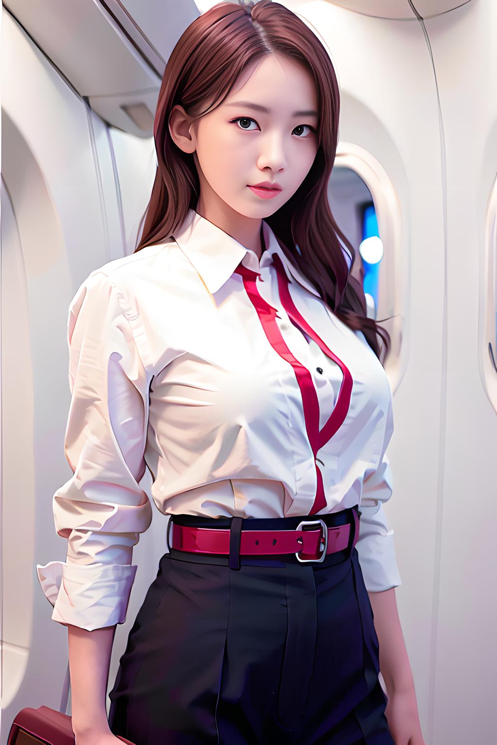 Japanese stewardess: a beautiful landscape in the aviation industry - iNEWS