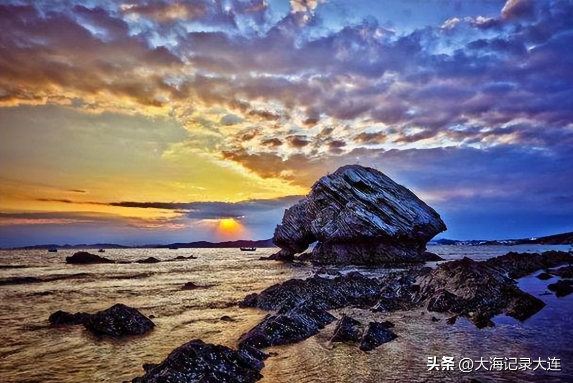 Dalian Crab Bay Park, hiking and fitness, fishing and catching the sea ...