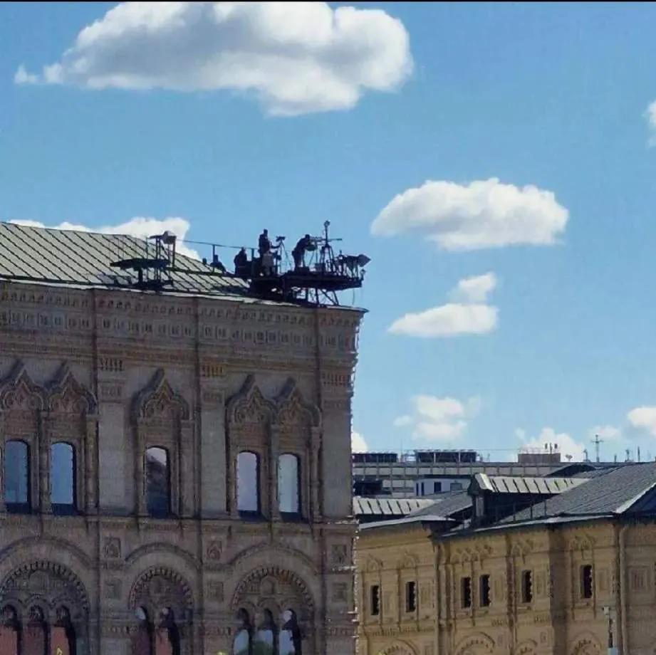 The spirit of Russian snipers in the Red Square military parade is ...
