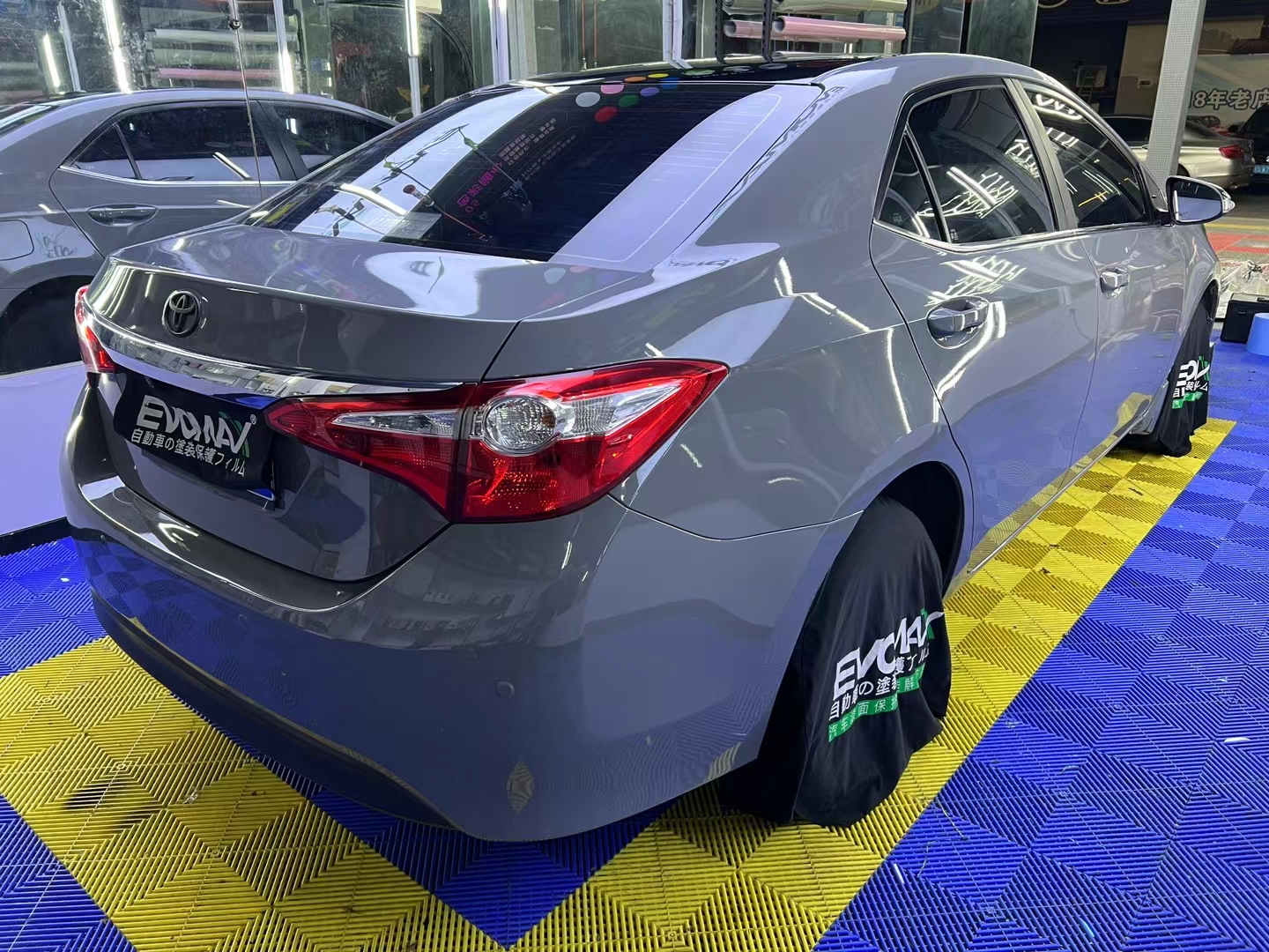 Toyota Ralink EVOMAX Imma Japanese color change film Nado gray ...