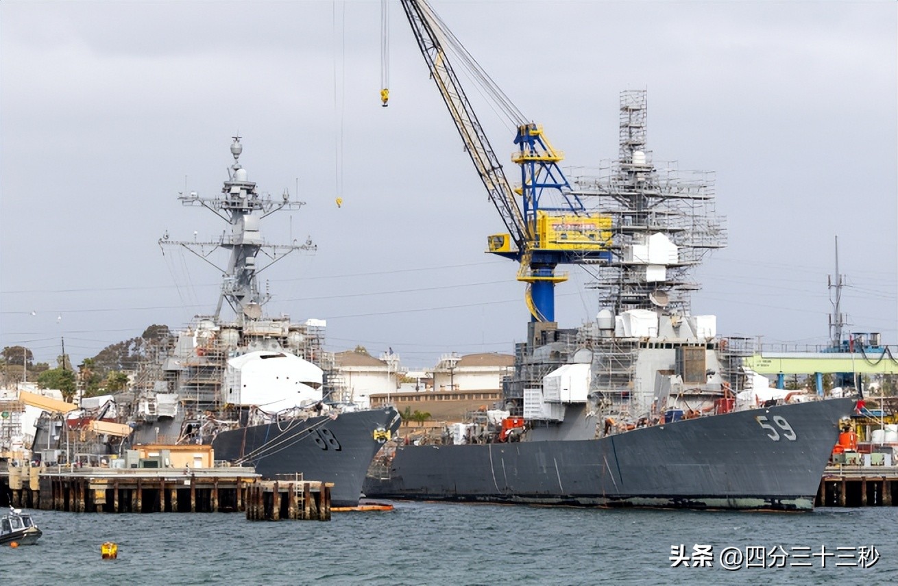 The problem of the U.S. military queuing up to repair ships is very ...