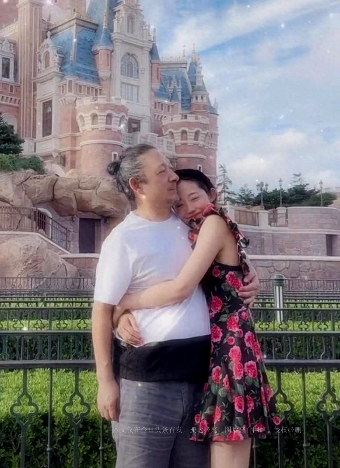 Sambo kissed his beautiful wife Disney, who is 25 years his junior. The ...