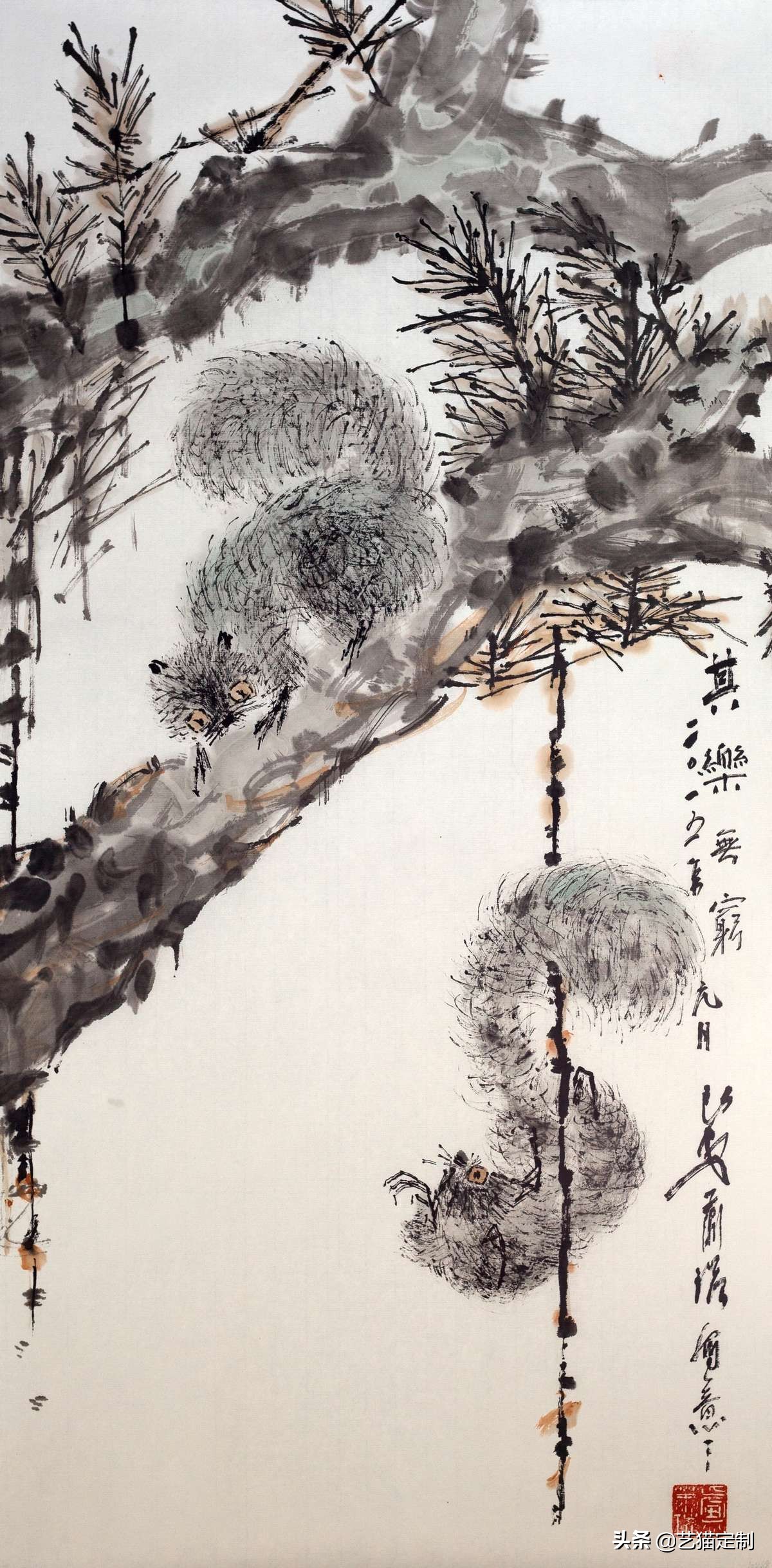 Shang Shen Shang Yun Leng Jun Smart: Young Artist Lu Xiaocui's Painting ...
