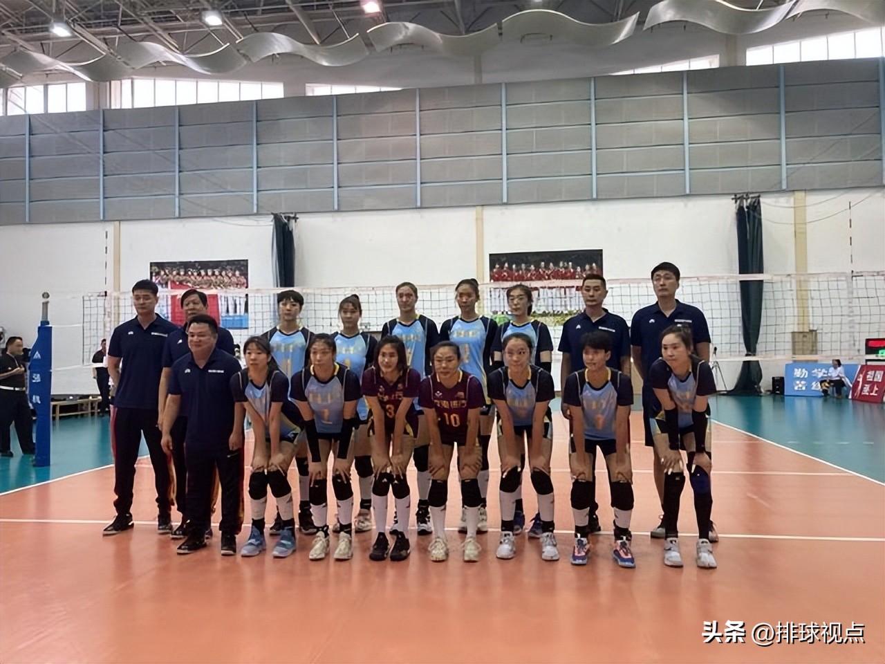 The women's volleyball championship kicked off, and the opening match ...