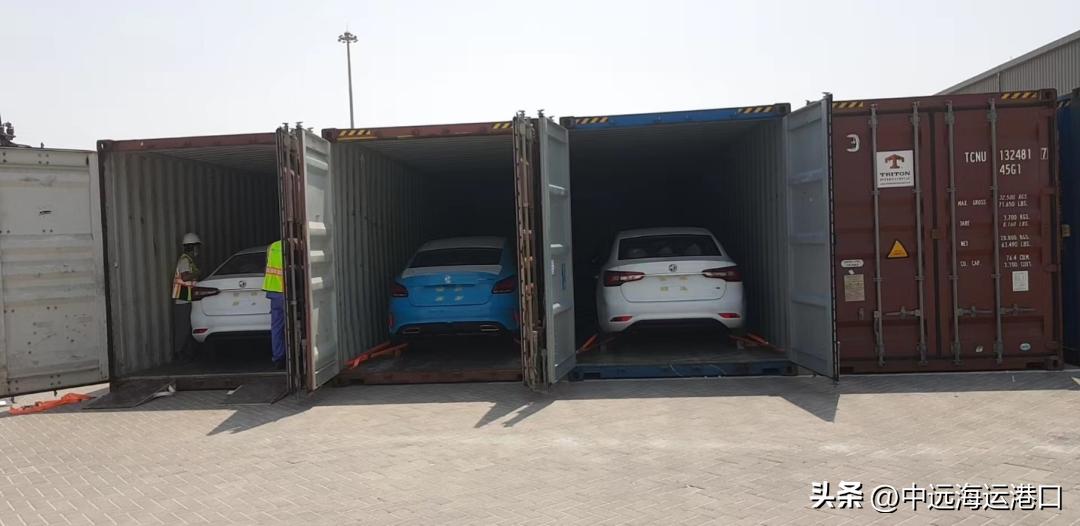 CSP Abu Dhabi station safely delivered the first batch of SAIC cars - iNEWS