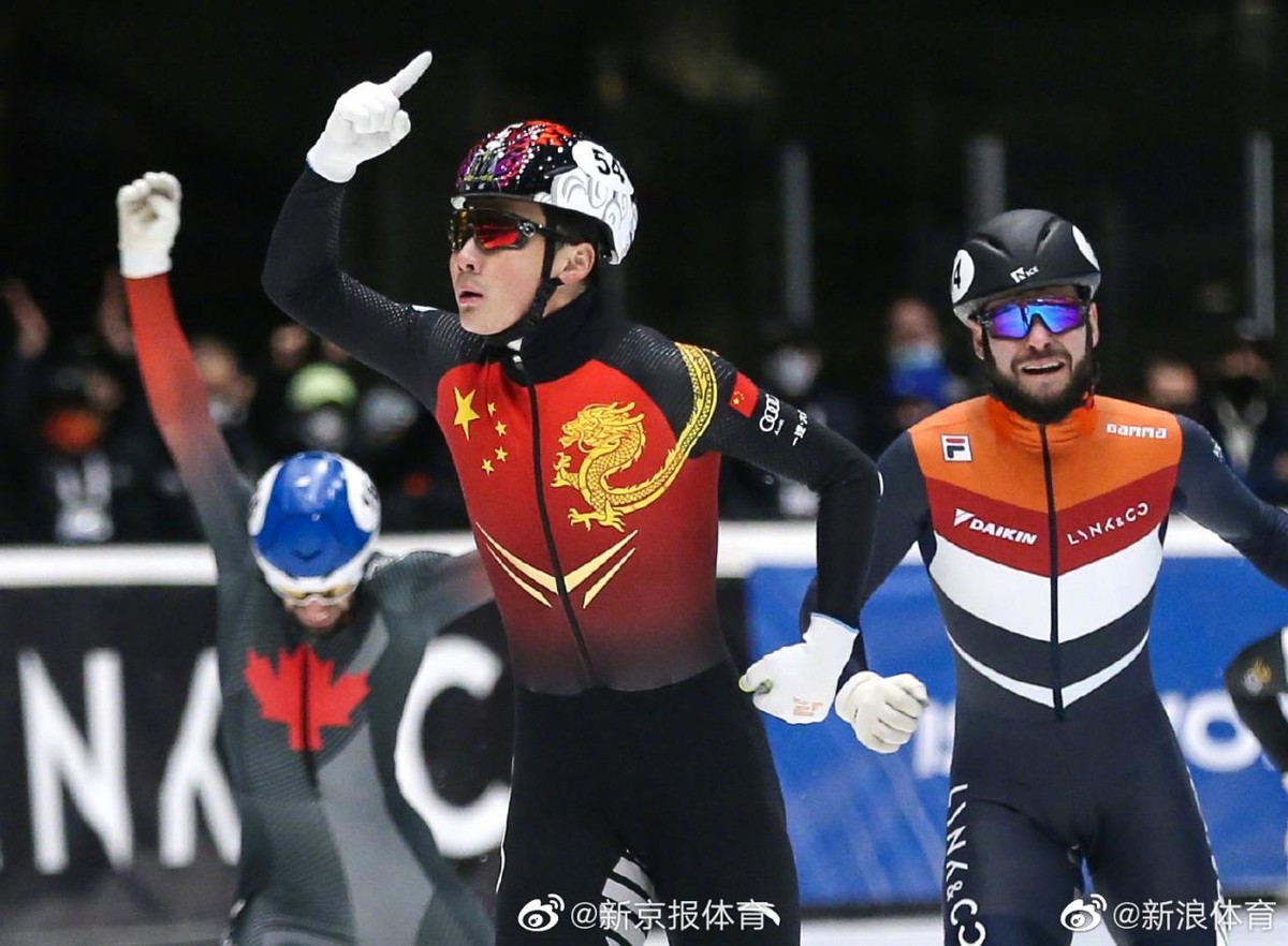 The short track speed skating World Cup is over, and the Chinese short ...